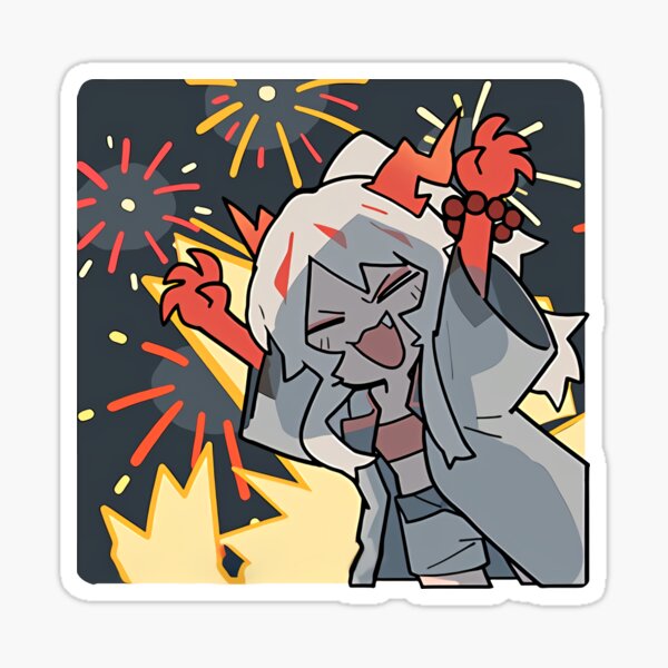 "[Arknights] Nian goes :D" Sticker for Sale by kuroheartz | Redbubble