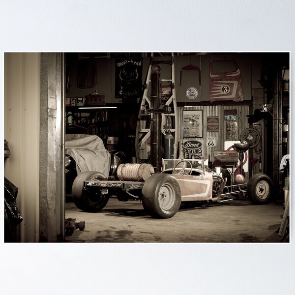 "Paul's Rat Rod" Poster for Sale by HoskingInd | Redbubble