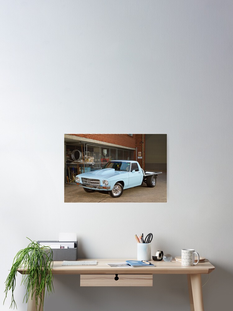"Ross' HQ Holden One-Tonner" Poster for Sale by HoskingInd | Redbubble
