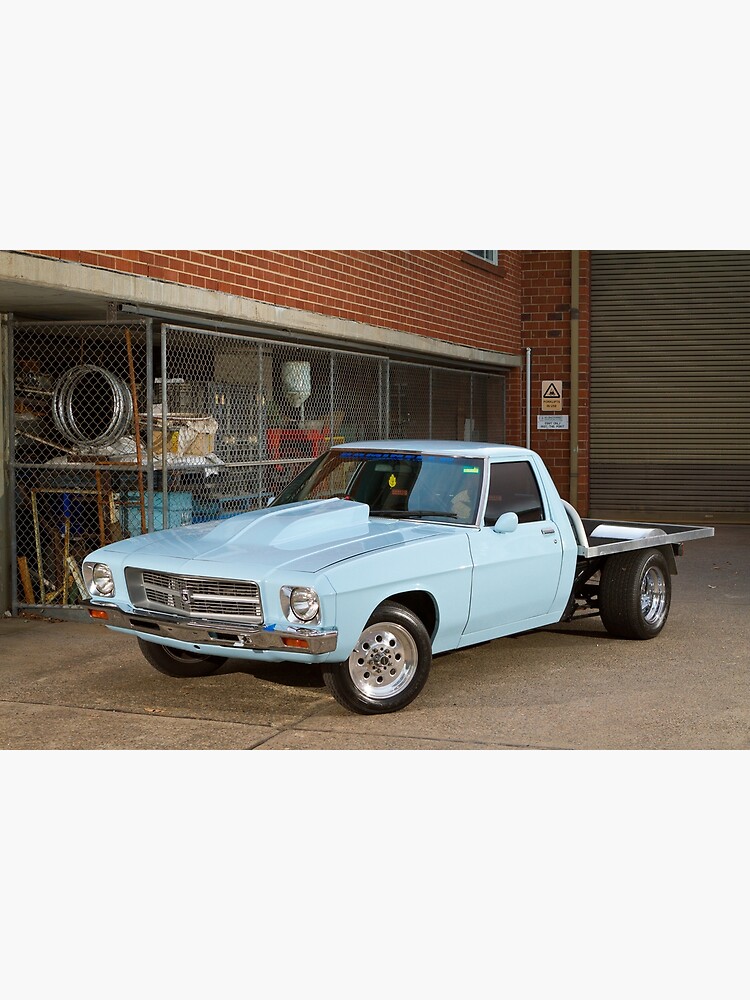 "Ross' HQ Holden One-Tonner" Poster for Sale by HoskingInd | Redbubble