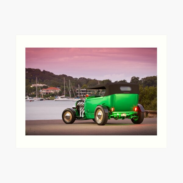 "Stuart Dunbar's 1928 Ford Tourer" Art Print for Sale by HoskingInd ...