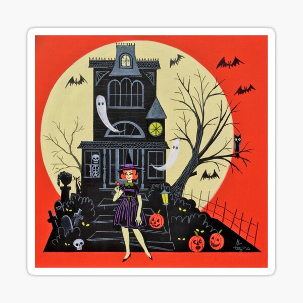 "Oooh Treats! " Sticker by elgatogomez | Redbubble