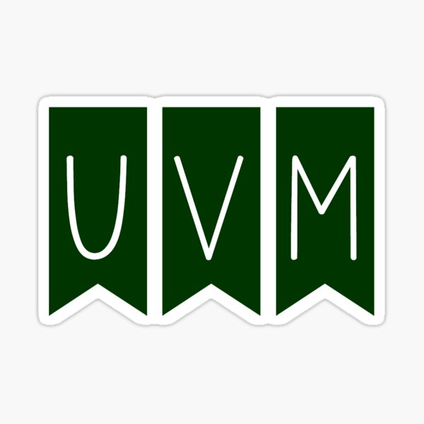 "UVM Flags" Sticker for Sale by larakoelliker | Redbubble