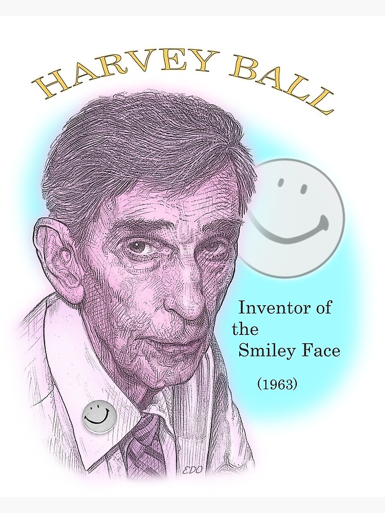 "Harvey Ball, Inventor of the Smiley Face" Photographic Print for Sale ...