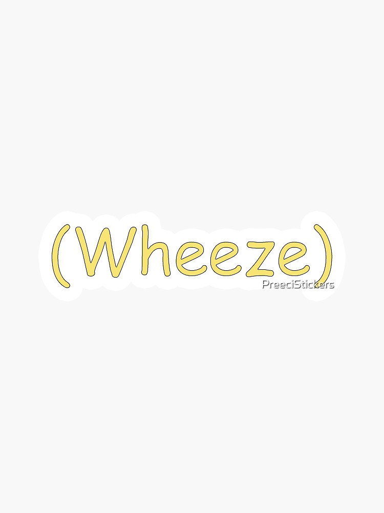 "" Wheeze" Buzzfeed Unsolved Mysteries Sticker" Sticker by ...
