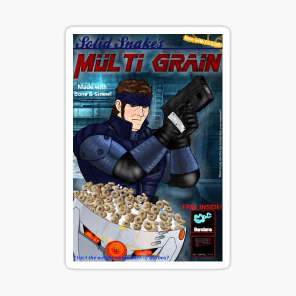 "multi grain" Sticker by Jamonred | Redbubble
