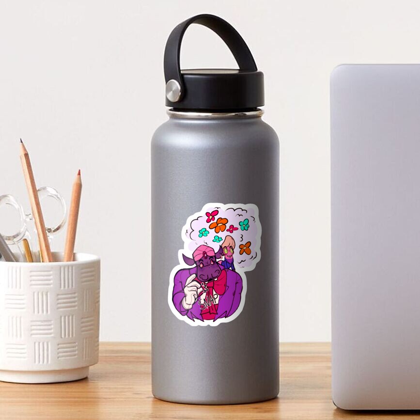 "ROTTMNT Hypno Potamus and Warren Stone" Sticker by neutralbrick ...