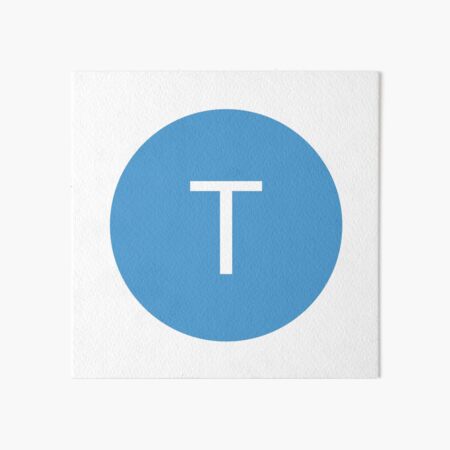 "Letter T Google Default Profile Picture Funny TikTok Trend" Art Board ...