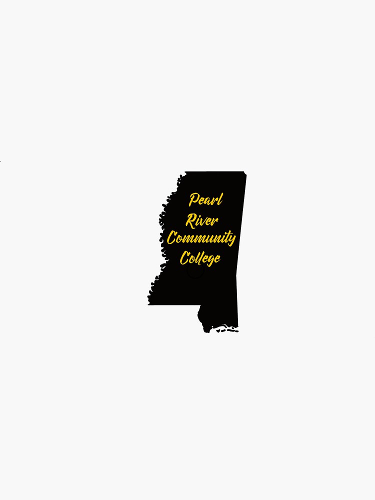 "Pearl River Community College" Sticker for Sale by bricethewalrus ...