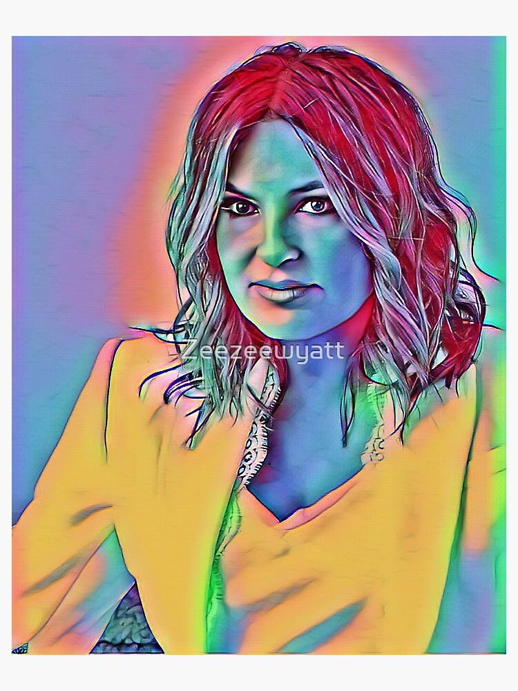 "Mariska" Sticker by Zeezeewyatt | Redbubble