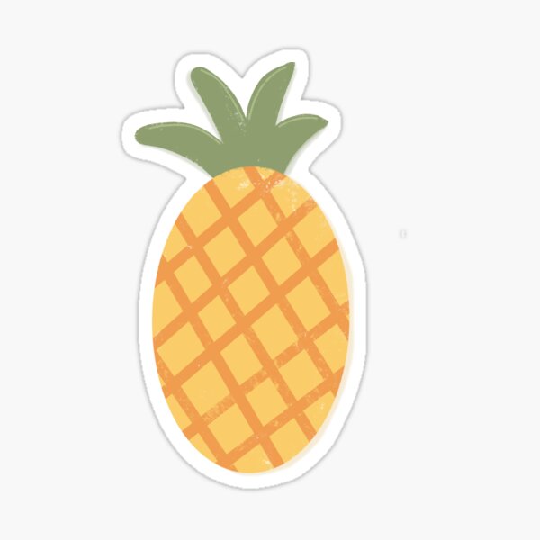 "aesthetic vsco pineapple" Sticker for Sale by pintrestcollage | Redbubble