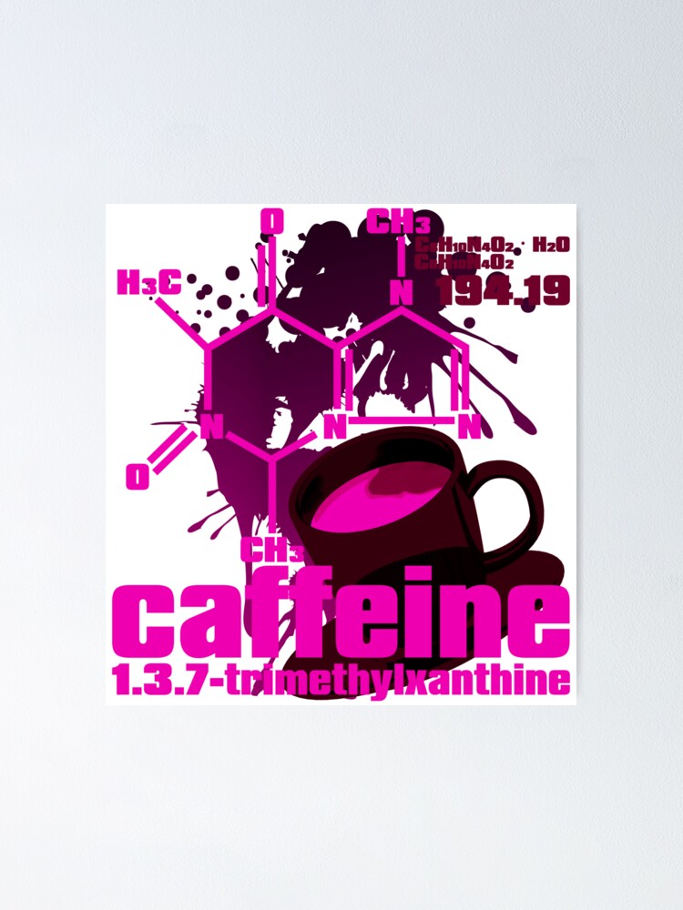 "Caffeine" Poster for Sale by auraclover | Redbubble