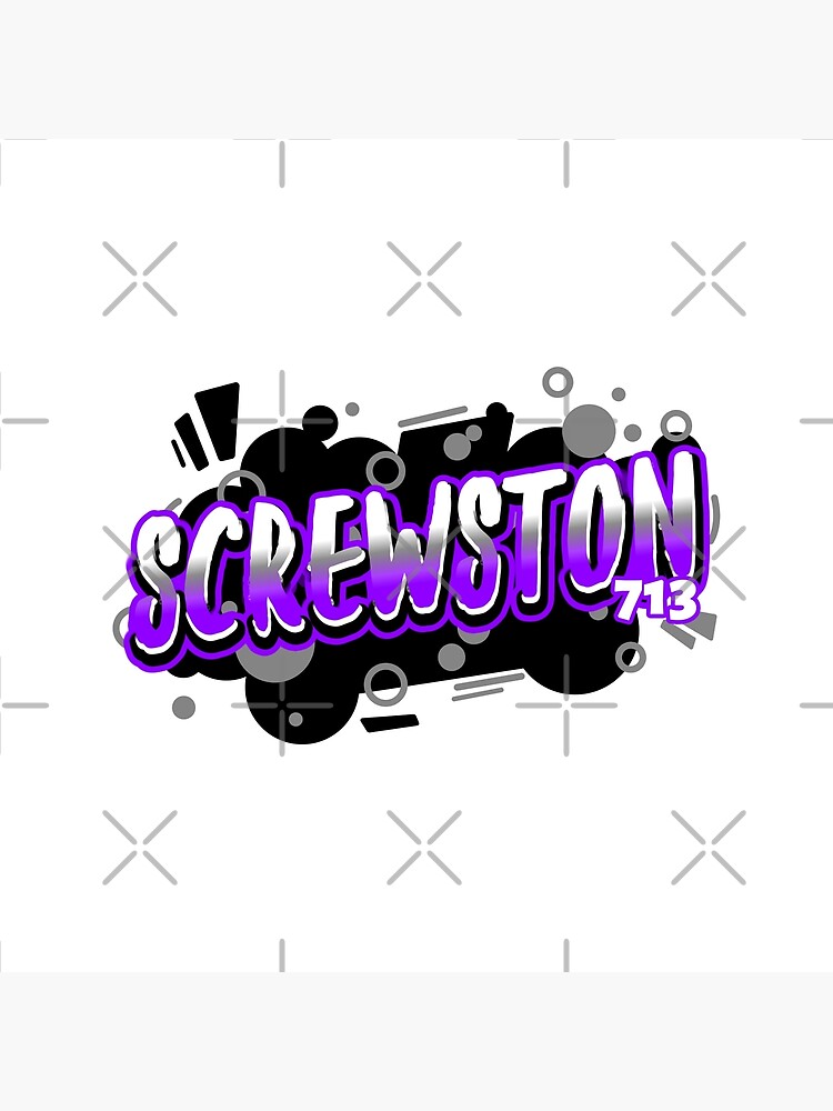 "SCREWSTON 713" Poster for Sale by mademan3 | Redbubble