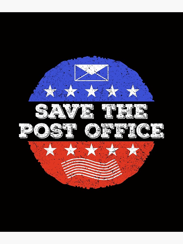"Retro Vintage Save The Post Office" Poster for Sale by Kawaiindoodle ...