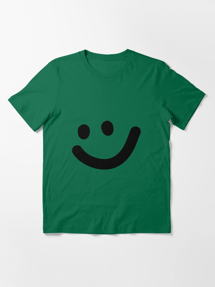 "mint green smiley face :)" T-shirt for Sale by feckbrand | Redbubble ...