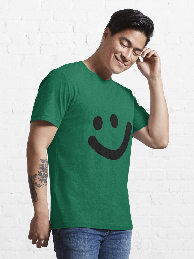 "mint green smiley face :)" T-shirt for Sale by feckbrand | Redbubble ...