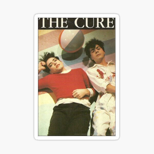 "the cure " Sticker for Sale by elizabethatk | Redbubble