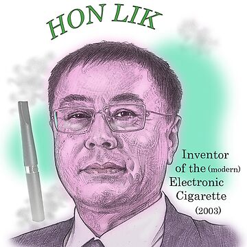 "Hon Lik, Inventor of the Electronic Cigarette" Poster for Sale by ...