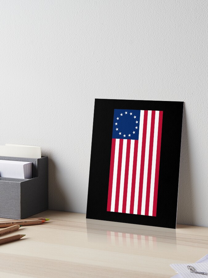 "Vertical Betsy Ross Flag print" Art Board Print for Sale by ...