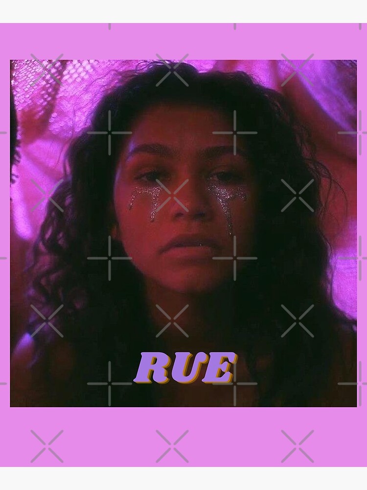 "Euphoria Rue" Poster for Sale by lydiagkelley | Redbubble