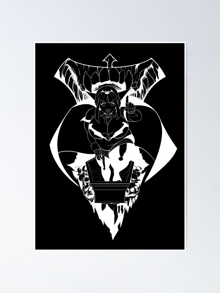 "Vamp Famish (Pattern)" Poster for Sale by kawaiidebu | Redbubble