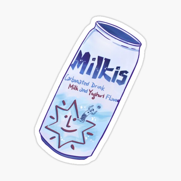 "milkis korean milk soda" Sticker by vwnessa | Redbubble