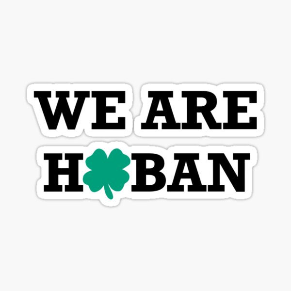 Pegatina «Somos hoban» de meganhoban | Redbubble