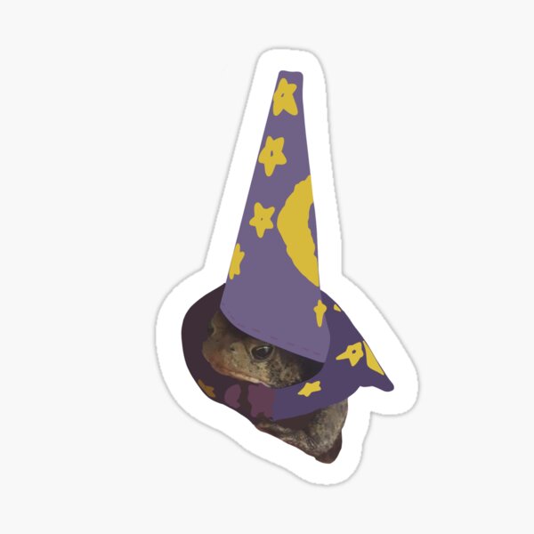 "Phrog Wizard" Sticker for Sale by kaylasbubble | Redbubble