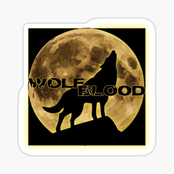 "Wolfblood" Sticker by laurenfrom7 | Redbubble