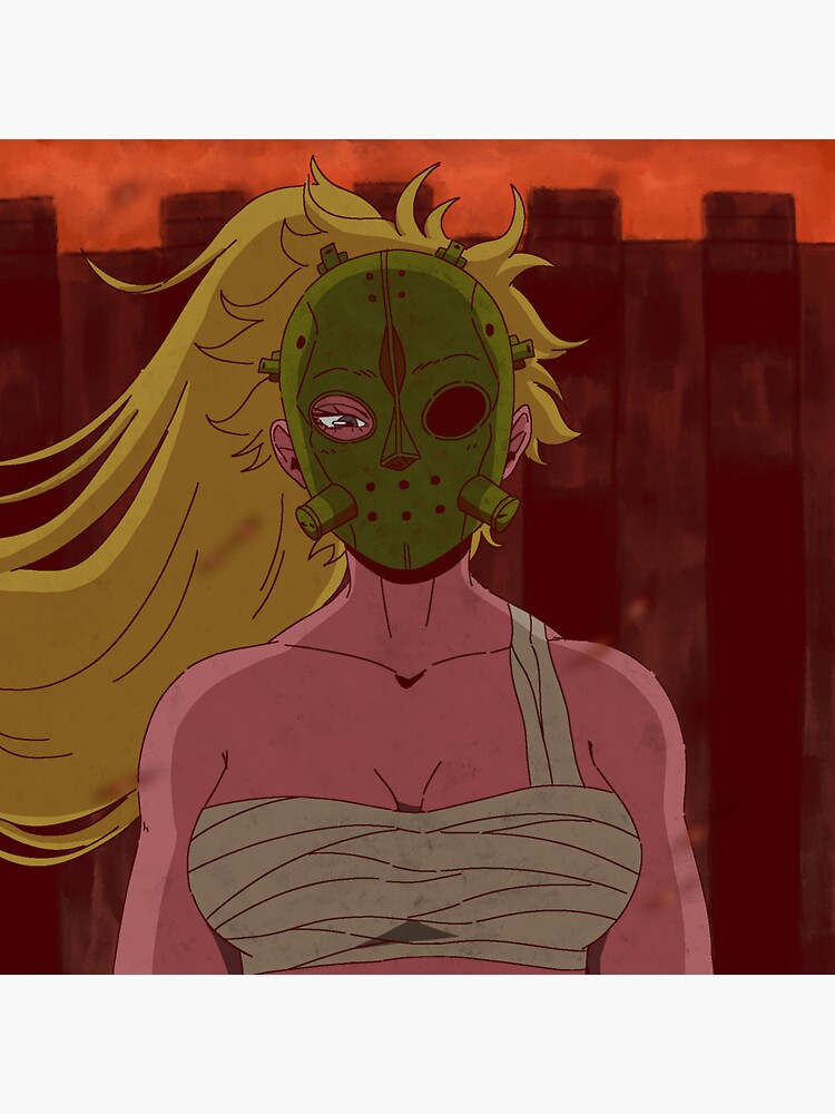 "nikaido first mask" Sticker for Sale by owiisa | Redbubble