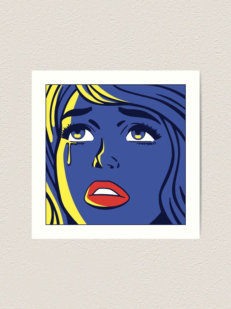 "Pop Blue" Art Print for Sale by Corbin Hunsaker | Redbubble
