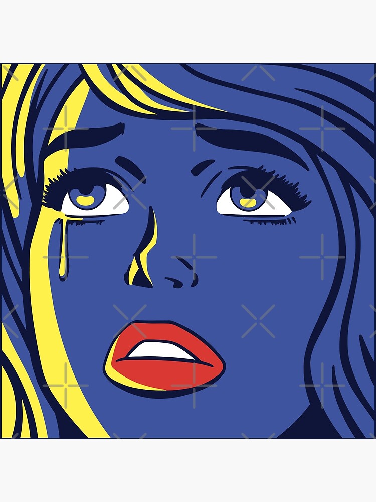 "Pop Blue" Art Print for Sale by Corbin Hunsaker | Redbubble
