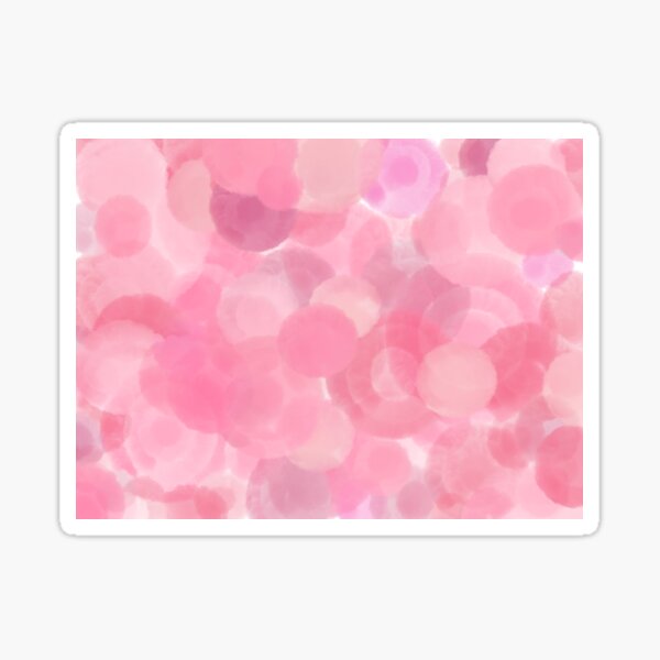 "Pink bubbles " Sticker for Sale by tracynguyen23 | Redbubble