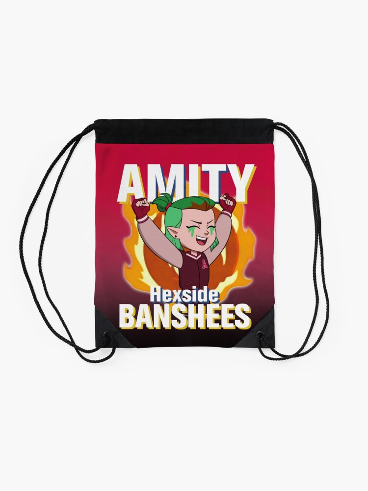 "Amity Hexside Banshees Grudgby - The Owl House" Drawstring Bag by ...
