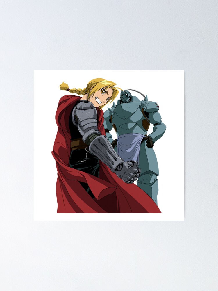 "Fullmetal Alchemist Edward Elric" Poster for Sale by TerryHumphery ...