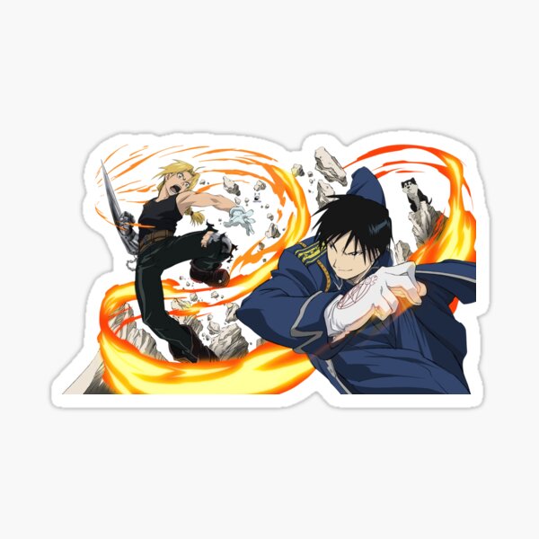 "Fullmetal Alchemist" Sticker for Sale by TerryHumphery | Redbubble