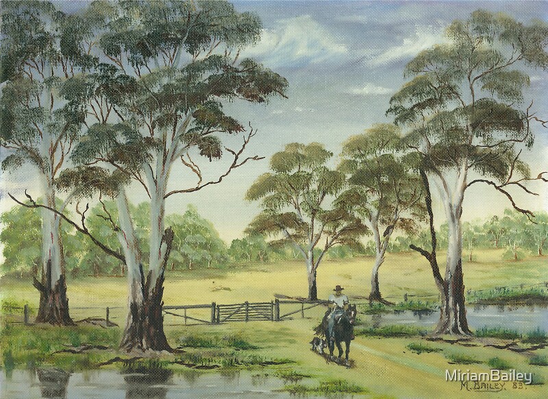 "Australian bushman" by MiriamBailey | Redbubble