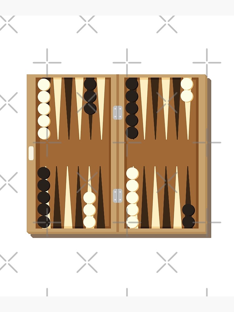 "BACKGAMMON BOARD" Framed Art Print for Sale by iBruster | Redbubble