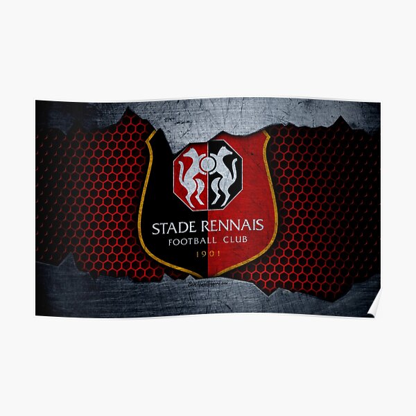 "Stade Rennes Logo" Poster by kebu1200 | Redbubble