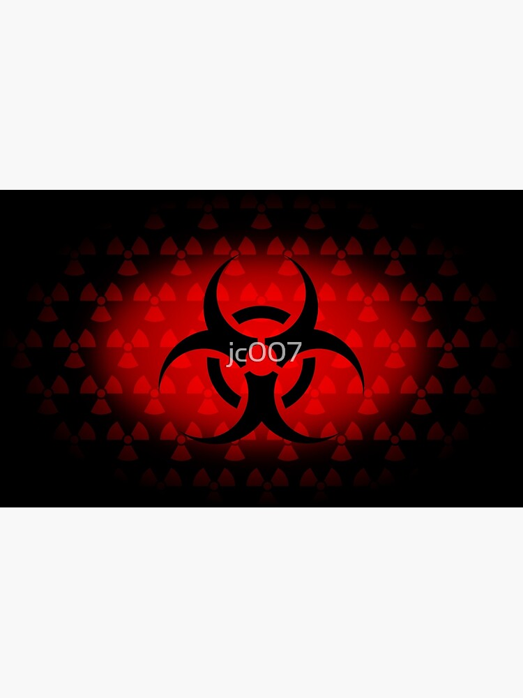 Red Biohazard Wallpaper