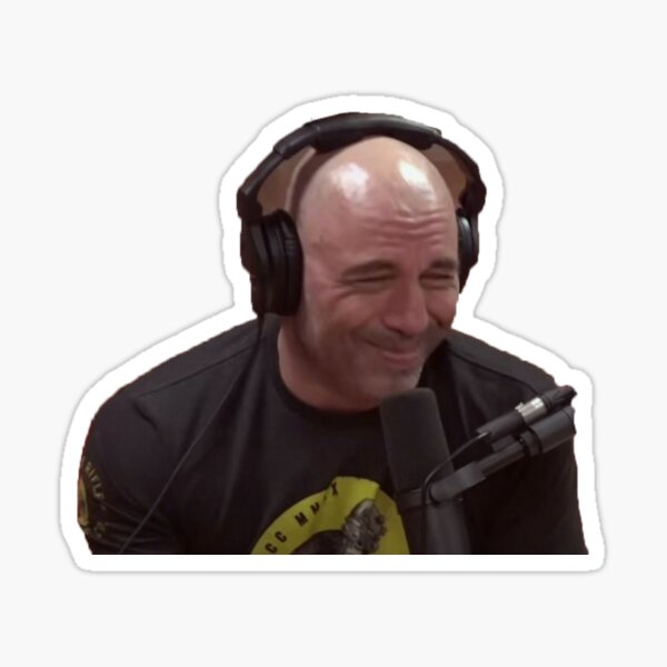 "Joe Rogan Sticker " Sticker for Sale by Captainmairah | Redbubble