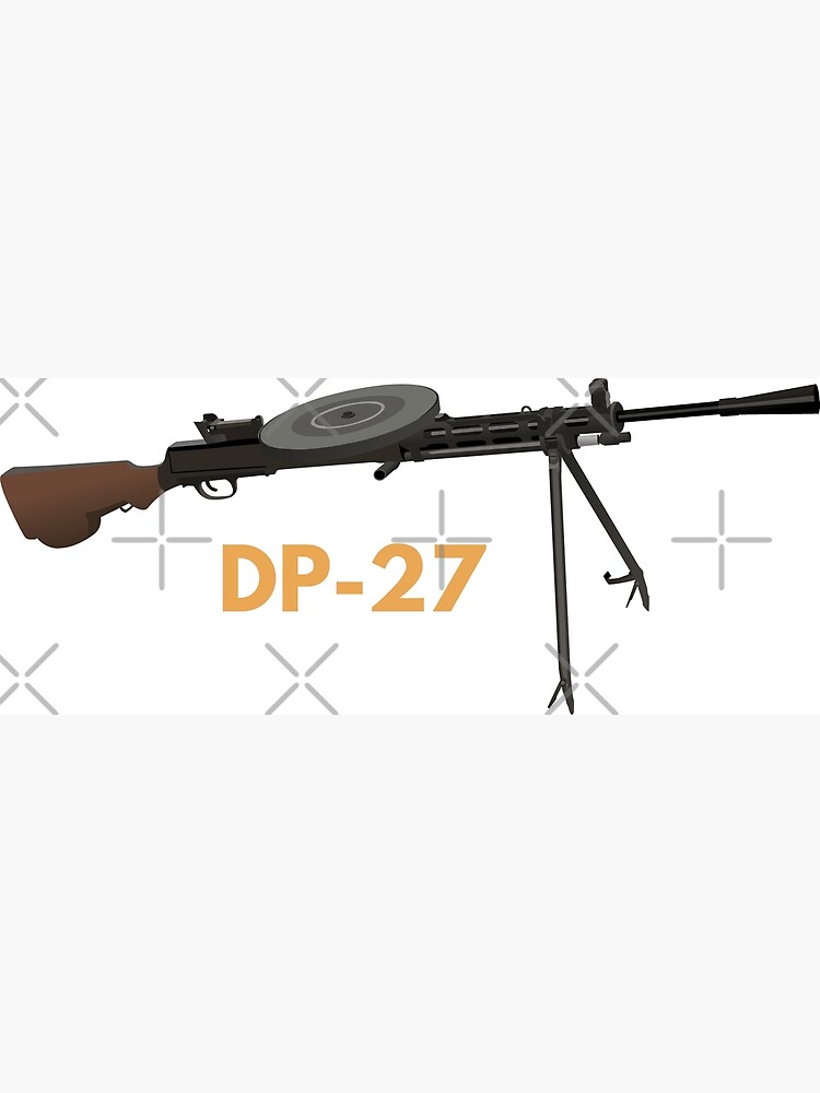 "Soviet WW2 Degtyaryov DP-27 Machine Gun" Photographic Print for Sale ...