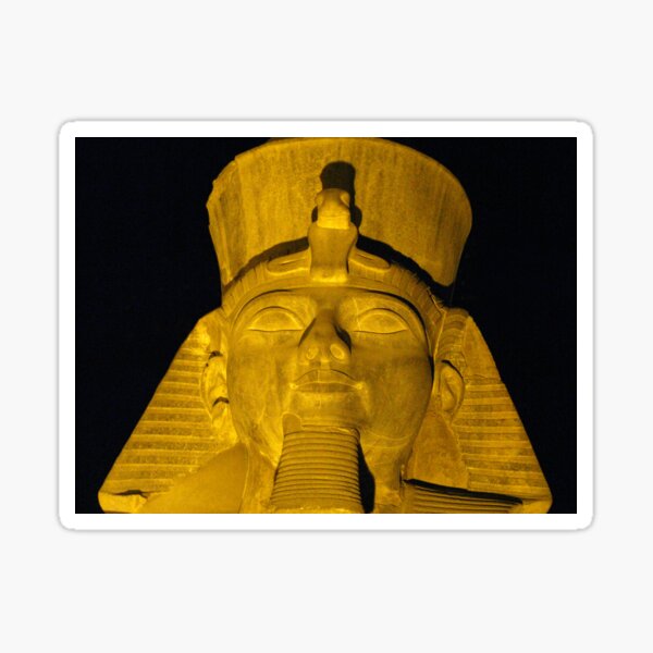 "Ramesses the Great - Luxor Temple, Luxor, Egypt." Sticker by blossom ...