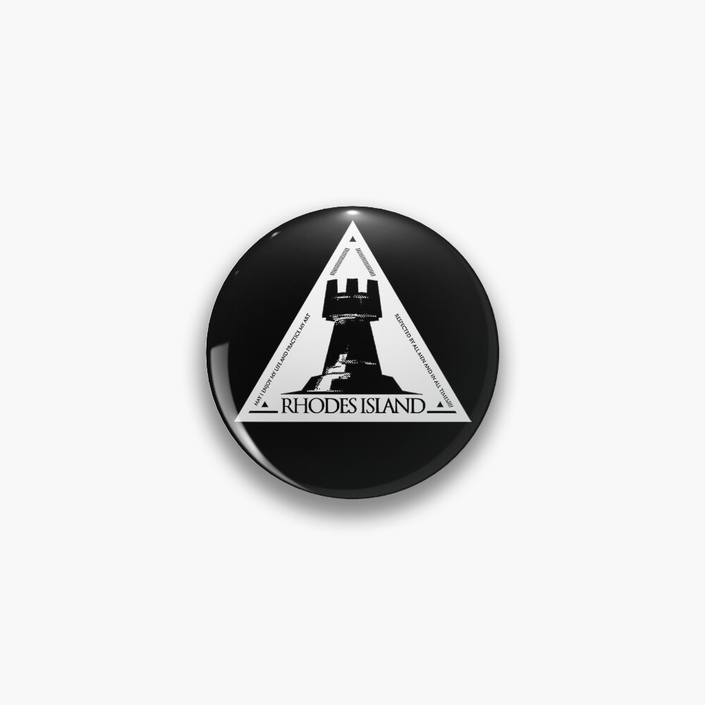 "Rhodes Island - Arknights Faction - Logo - Circle" Pin for Sale by ...