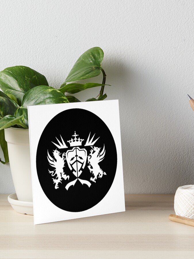"Victoria - Arknights Faction - Logo - Circle" Art Board Print for Sale ...