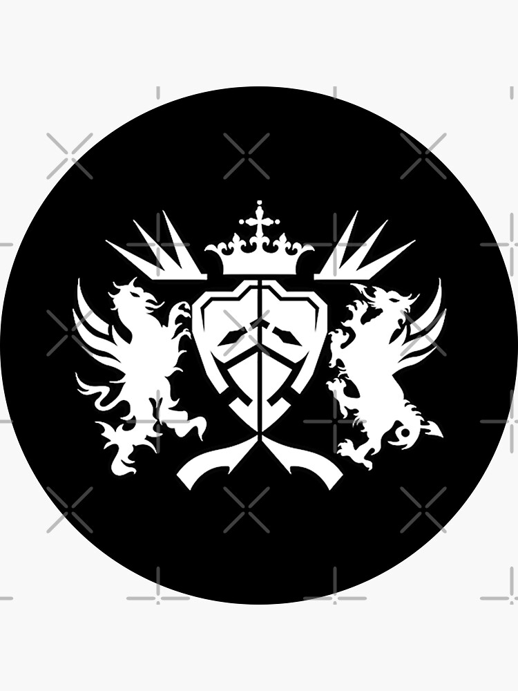 "Victoria - Arknights Faction - Logo - Circle" Sticker by Chumbo21 ...