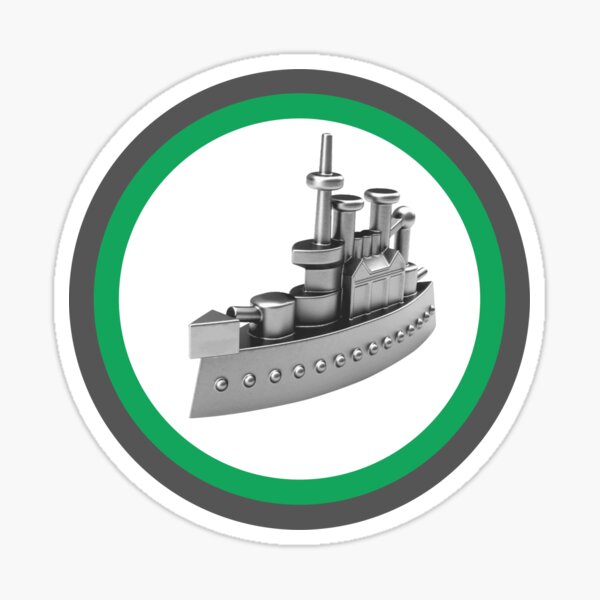 "Battleship Game Piece" Sticker for Sale by ThePawsitives | Redbubble