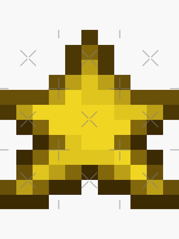 "Terraria Fallen Star" Sticker for Sale by BukLauDesu | Redbubble