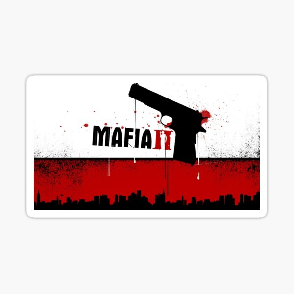 "MAFIA 2" Sticker for Sale by LHRxSALU | Redbubble