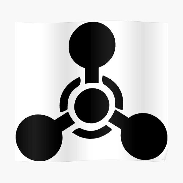 "Sarin Gas Symbol" Poster by sweetsixty | Redbubble